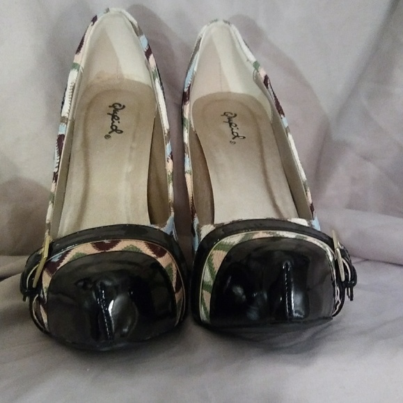 Qupid | Shoes | Qupid Zig Zag Pump | Poshmark